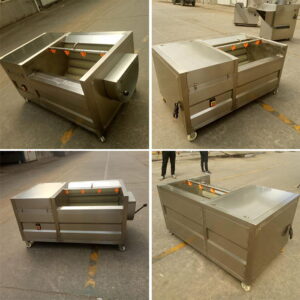 Brush-type Root Vegetable Washing Machine of High-quality