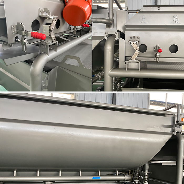 Eddy current leafy vegetable washing cleaning machine - Taizy Machinery
