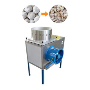 Garlic bulb breaking machine for separating garlic clove