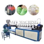 EPE foam fruit net packing machine | mesh net bag packing machine