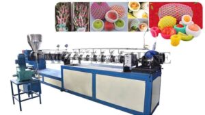EPE foam fruit net packing machine | mesh net bag packing machine
