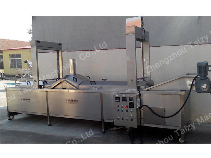 How to blanch fruit and vegetables with a continuous fruit blancher?